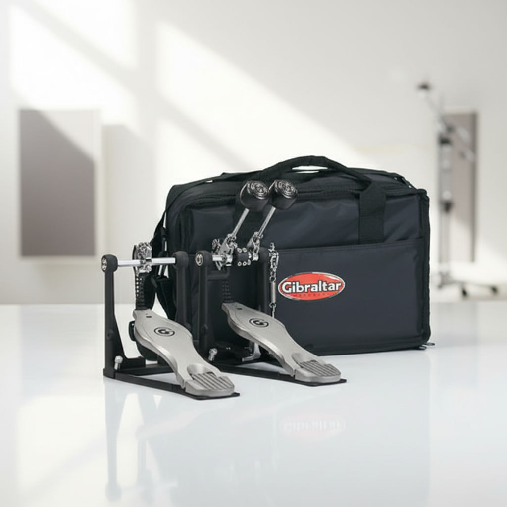 Kit Pedal Bumbo Duplo Avenger 6000 Series + Bag Pedal Duplo